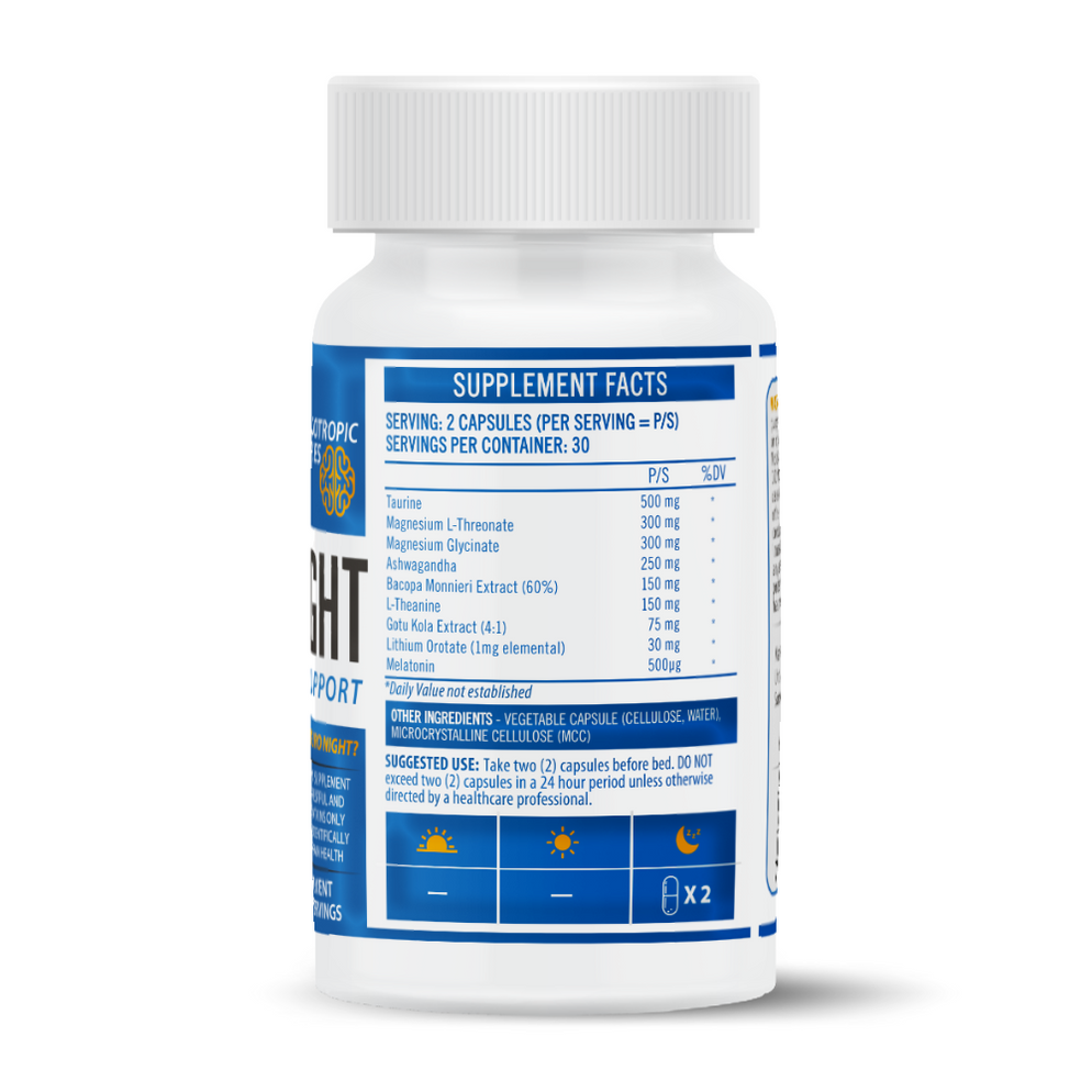 NeuroActive Neuro Night | Natural Nootropic Supplement | NeuroActive
